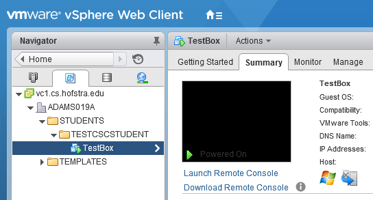 How to access VMs in the Big Data Lab | Computer Science